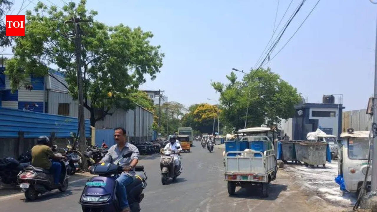 Greater Chennai Corporation’s aste segregation unit at Valasaravakkam ...