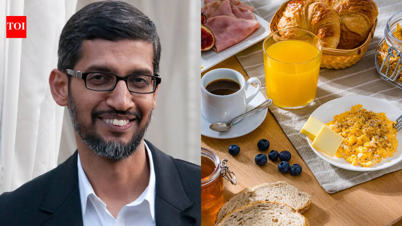 “I am vegetarian, so I need to get my protein”: Sundar Pichai’s daily ...