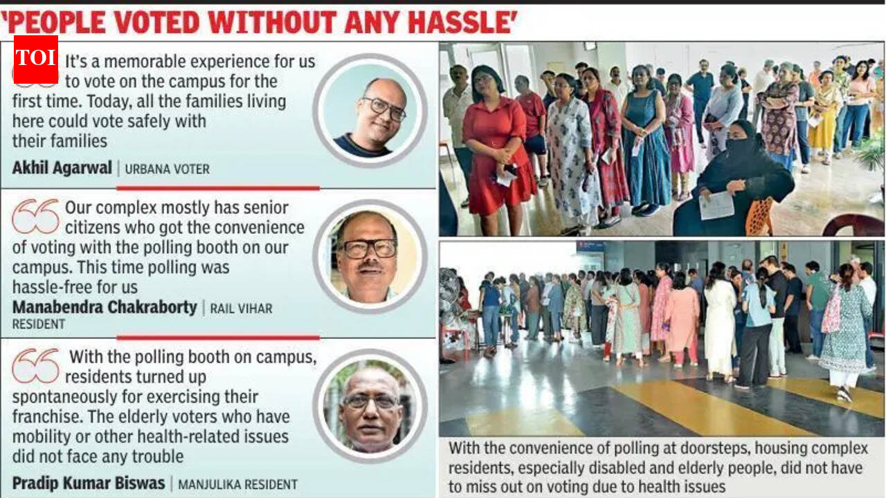 ‘Duare vote’, a first for many residents, passes off peacefully at hsg ...