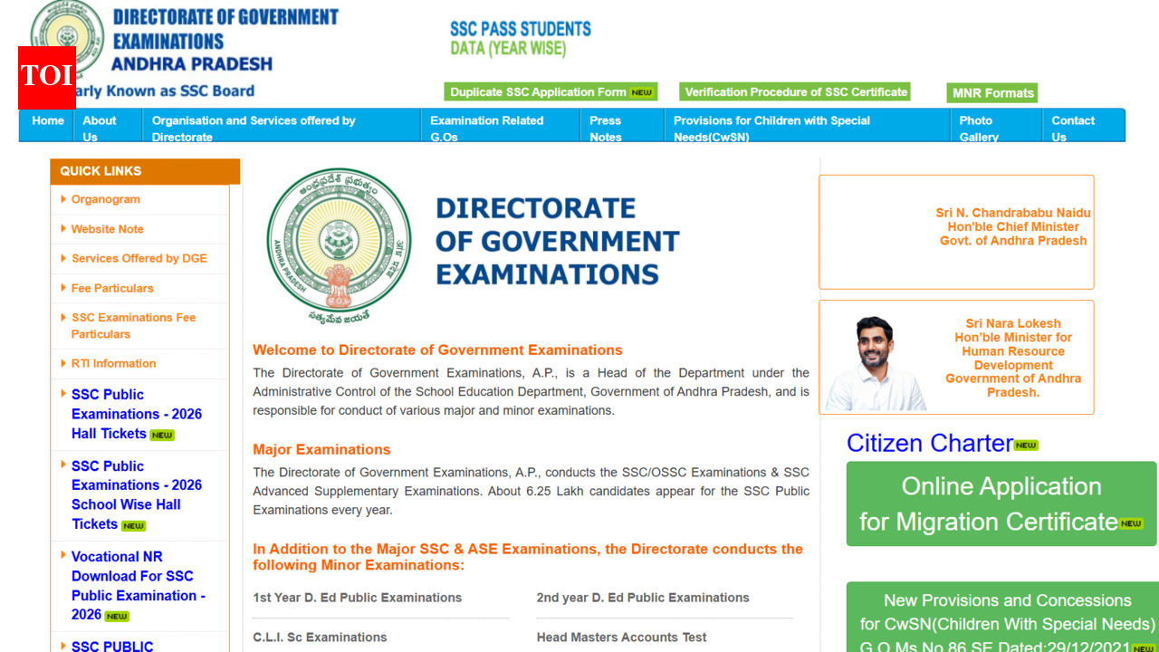 AP SSC Class 10 Result 2026 Live Updates: BSEAP 10th results releasing ...
