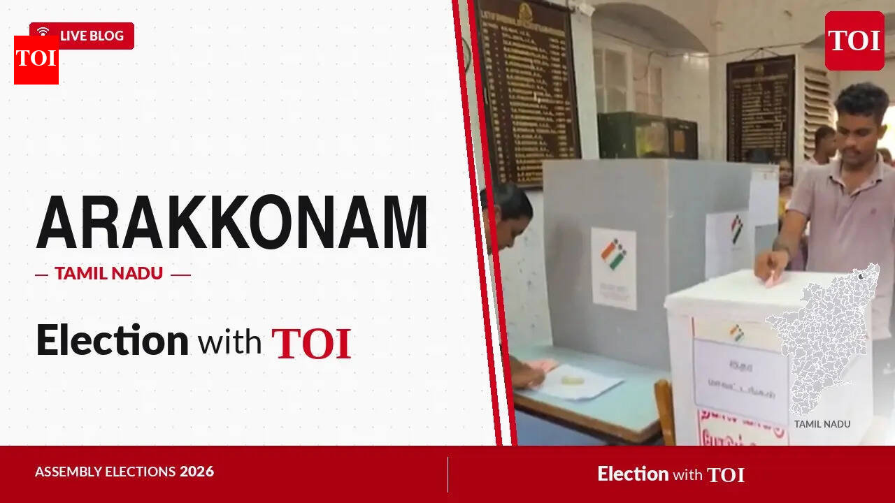 Arakkonam Assembly Election Results 2026 Live Updates: TVK's Gandhiraj ...
