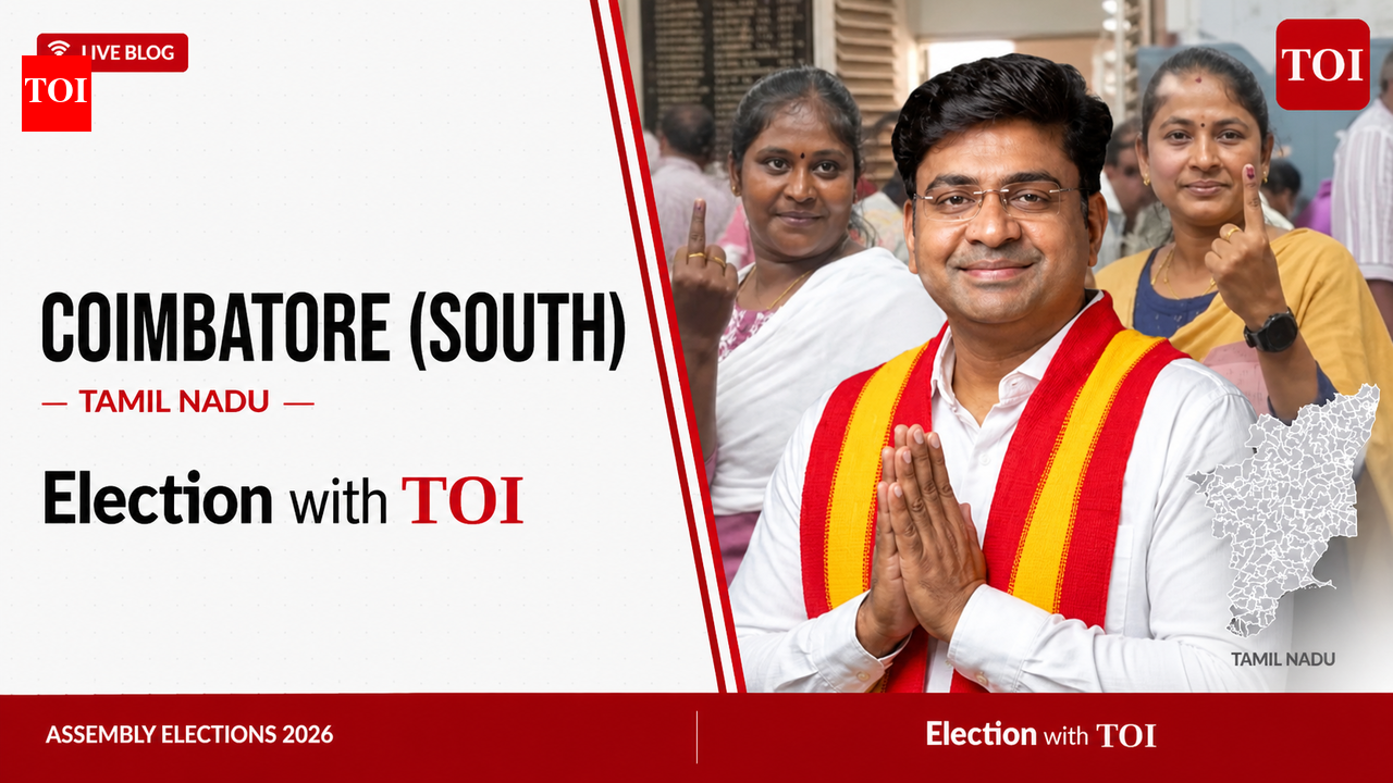 Coimbatore South Assembly Election Results 2026 Live Updates: DMK leads ...