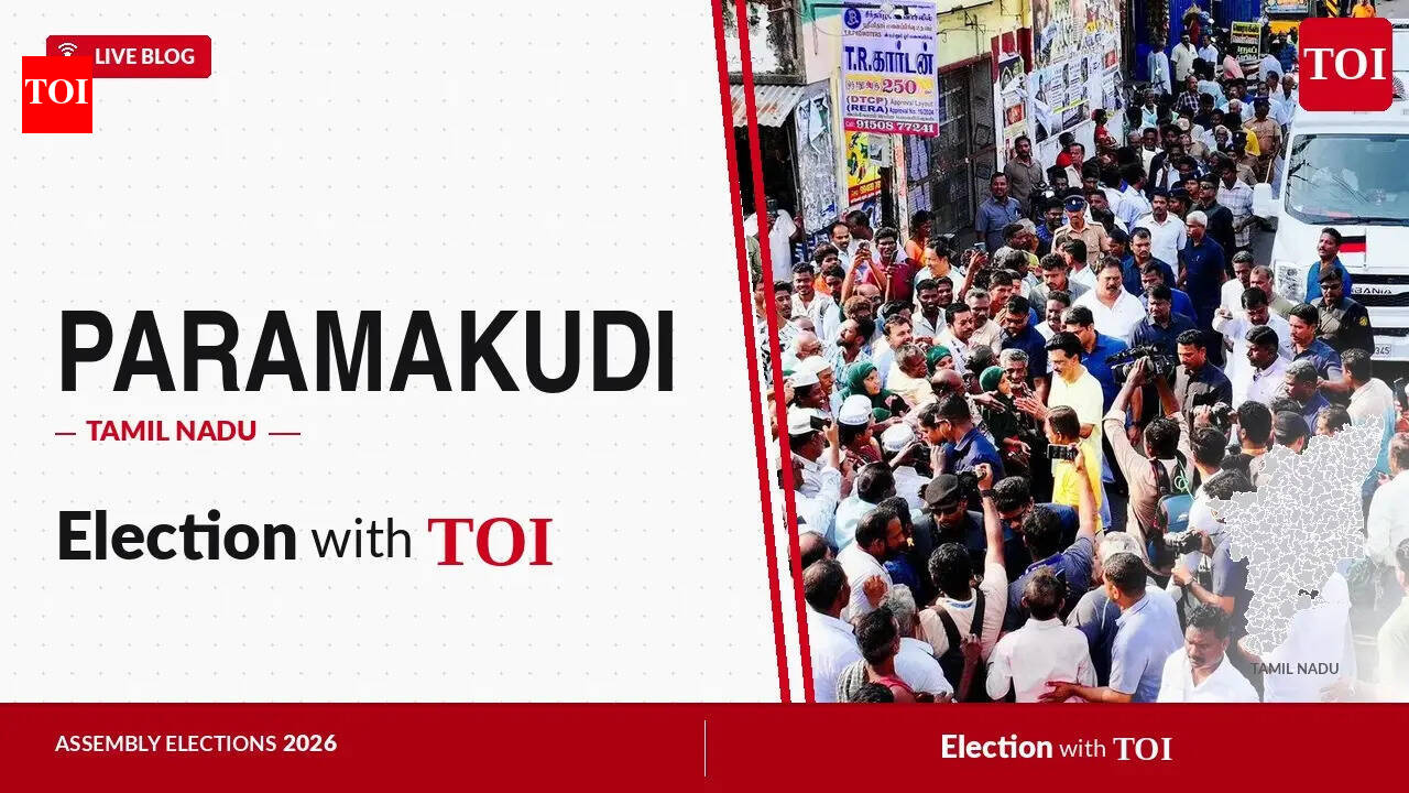 Paramakudi Assembly Election Results 2026 Live Updates: DMK's K.K ...