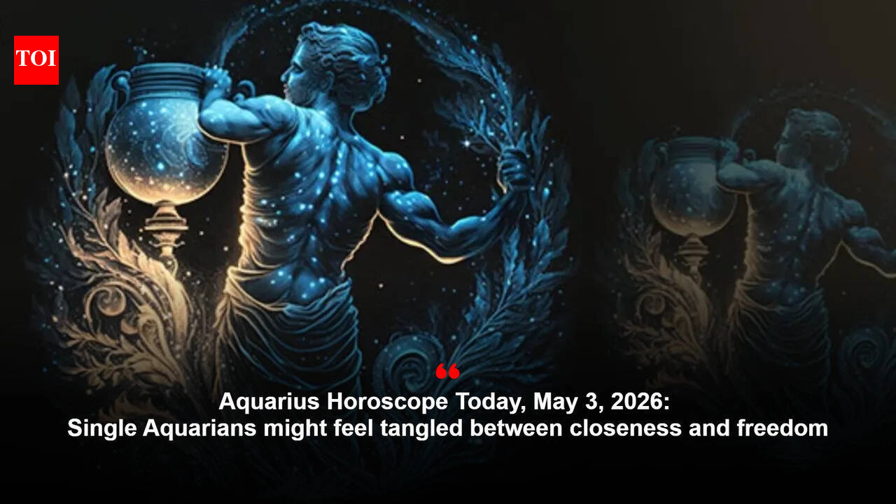 Aquarius Horoscope Today, May 3, 2026: Single Aquarians might feel ...