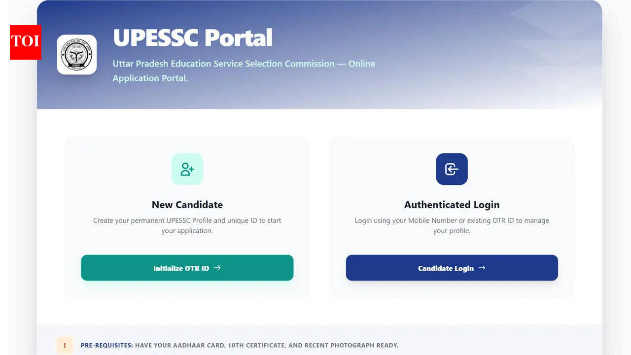 UPTET 2026 registration ends today at upessc.up.gov.in; check ...