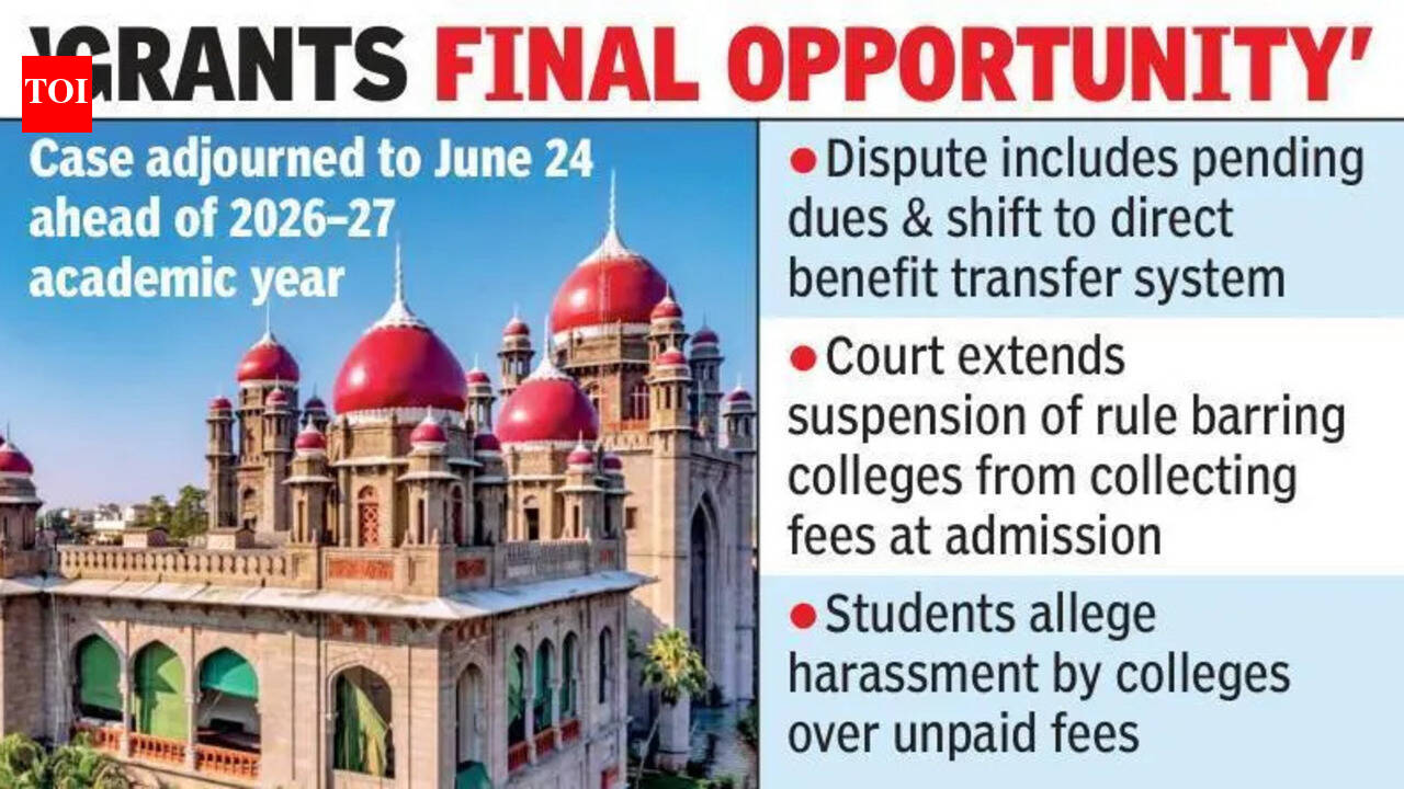 HC asks state to set deadline for clearing fee dues to engg colleges ...