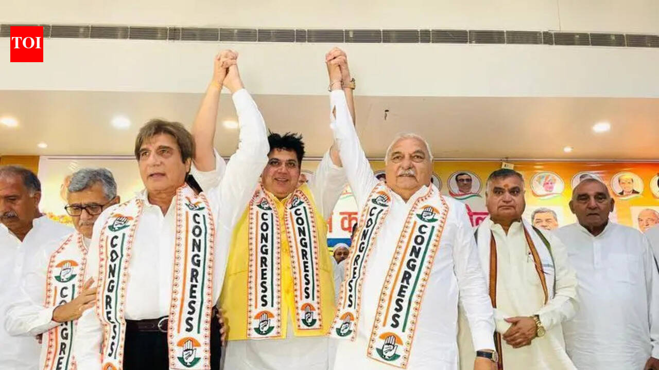 Cong leaders go all out against BJP in Sonipat | Chandigarh News - The ...