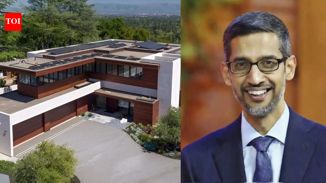 Inside Sundar Pichai’s $40 million California mansion with an infinity ...