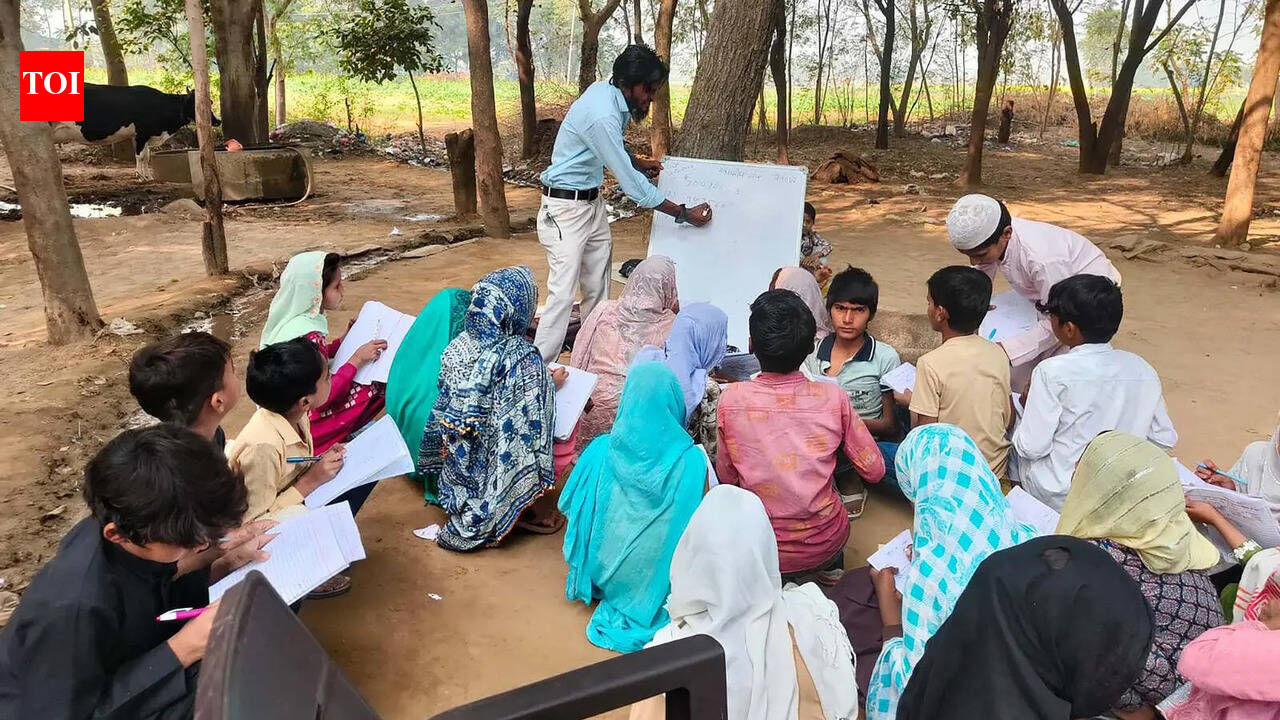 Right panel takes note of TOI report on Nuh makeshift schools, notes ...
