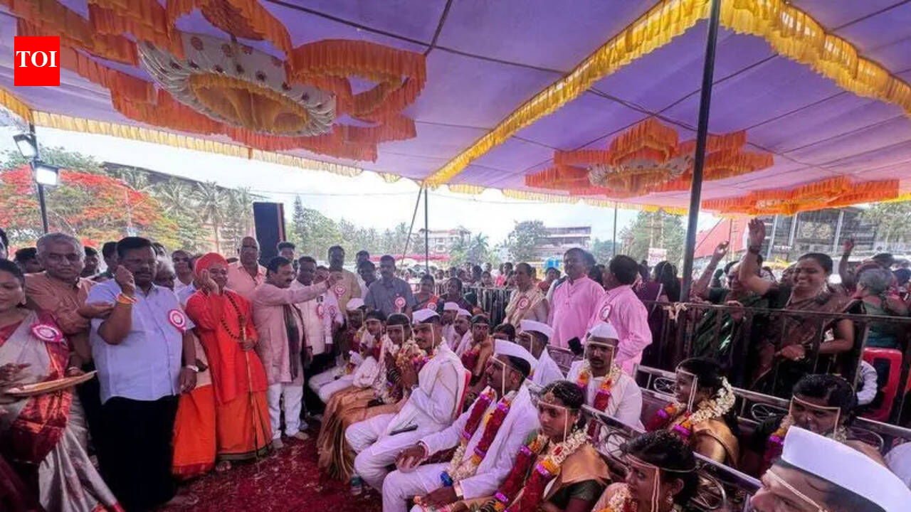 Mass wedding & upanayana ceremony held in Hubballi | Hubballi News ...
