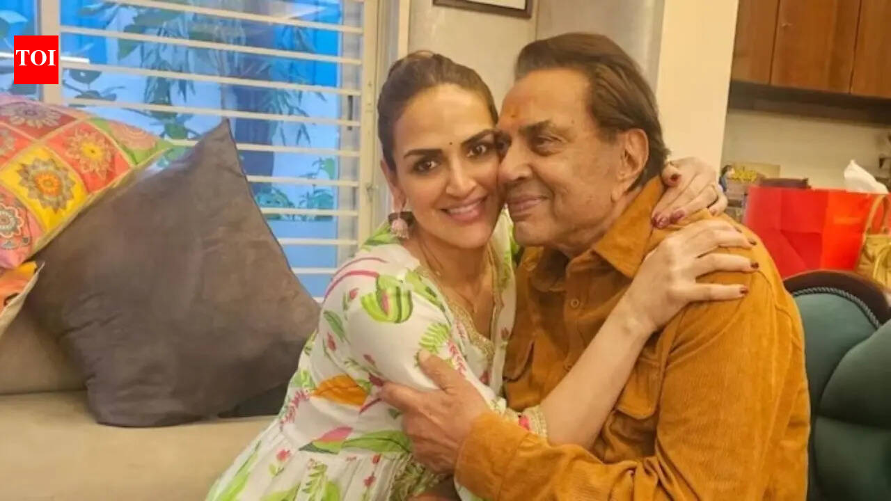Esha Deol reveals how Dharmendra personally designed the logo for new ...