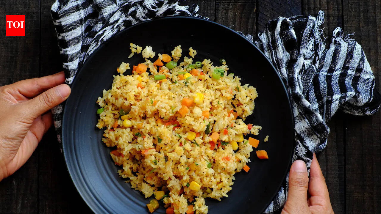 How to make Sweet Potato Fried Rice for a light summer dinner at home