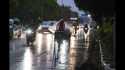Showers give Tricity a break from heat | Chandigarh News - The Times of ...
