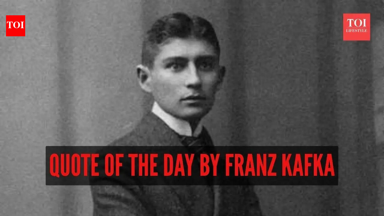 Franz Kafka Quote: Quote of the day by Franz Kafka: “Don’t bend; don’t ...