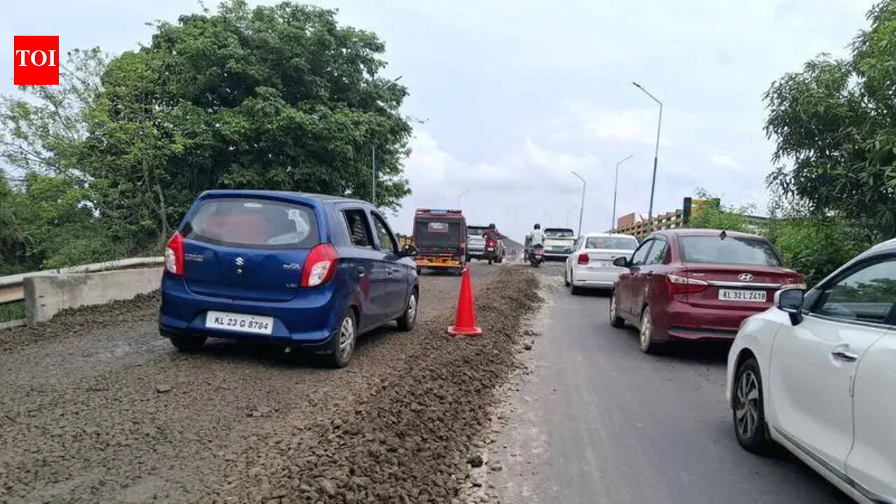 NHAI set to complete Kumbalam approach road repairs this week
