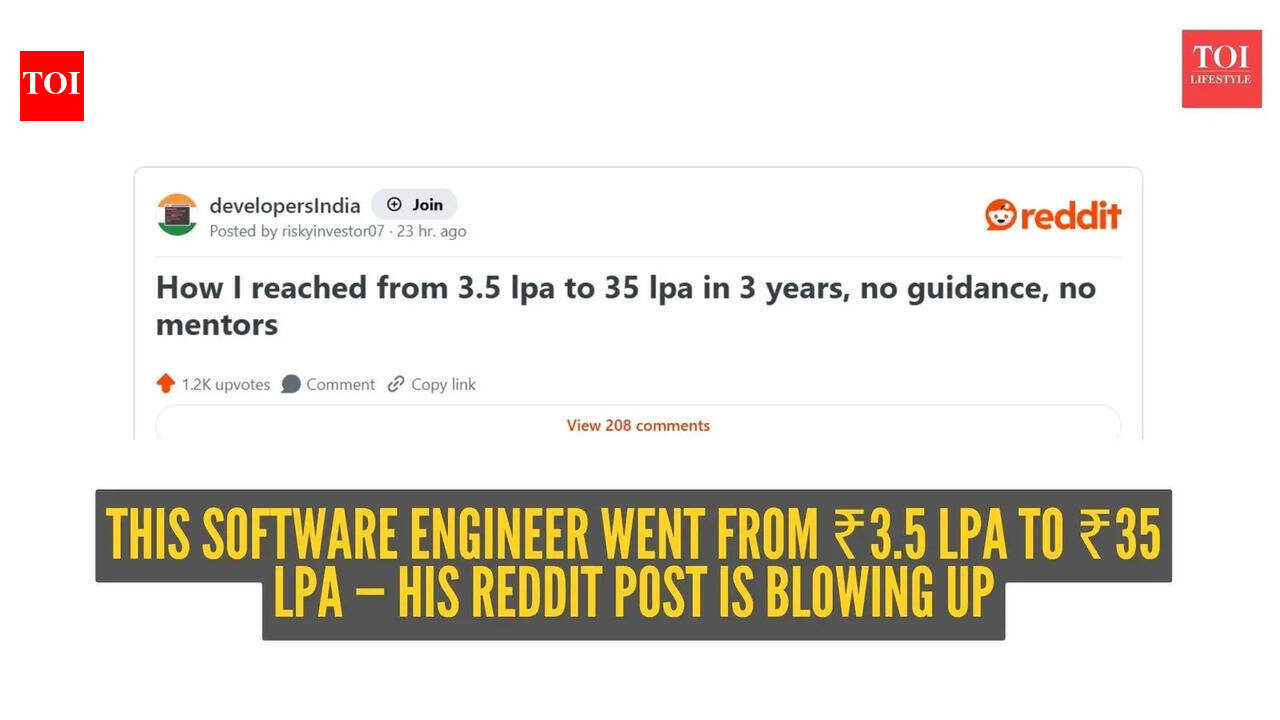“From ₹3.5 LPA to ₹35 LPA in 3 Years”: Indian techie reveals the ...