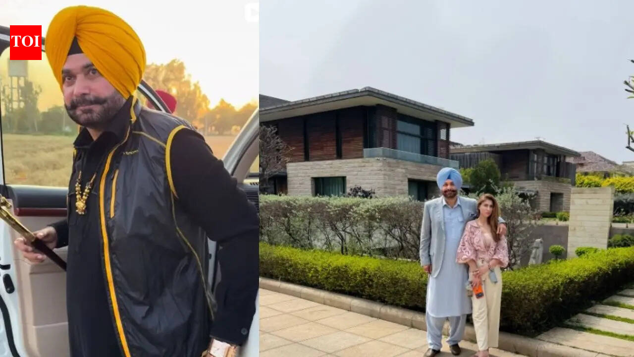 Navjot Singh Sidhu’s ₹25 crore luxury mansion in Amritsar is defined by ...