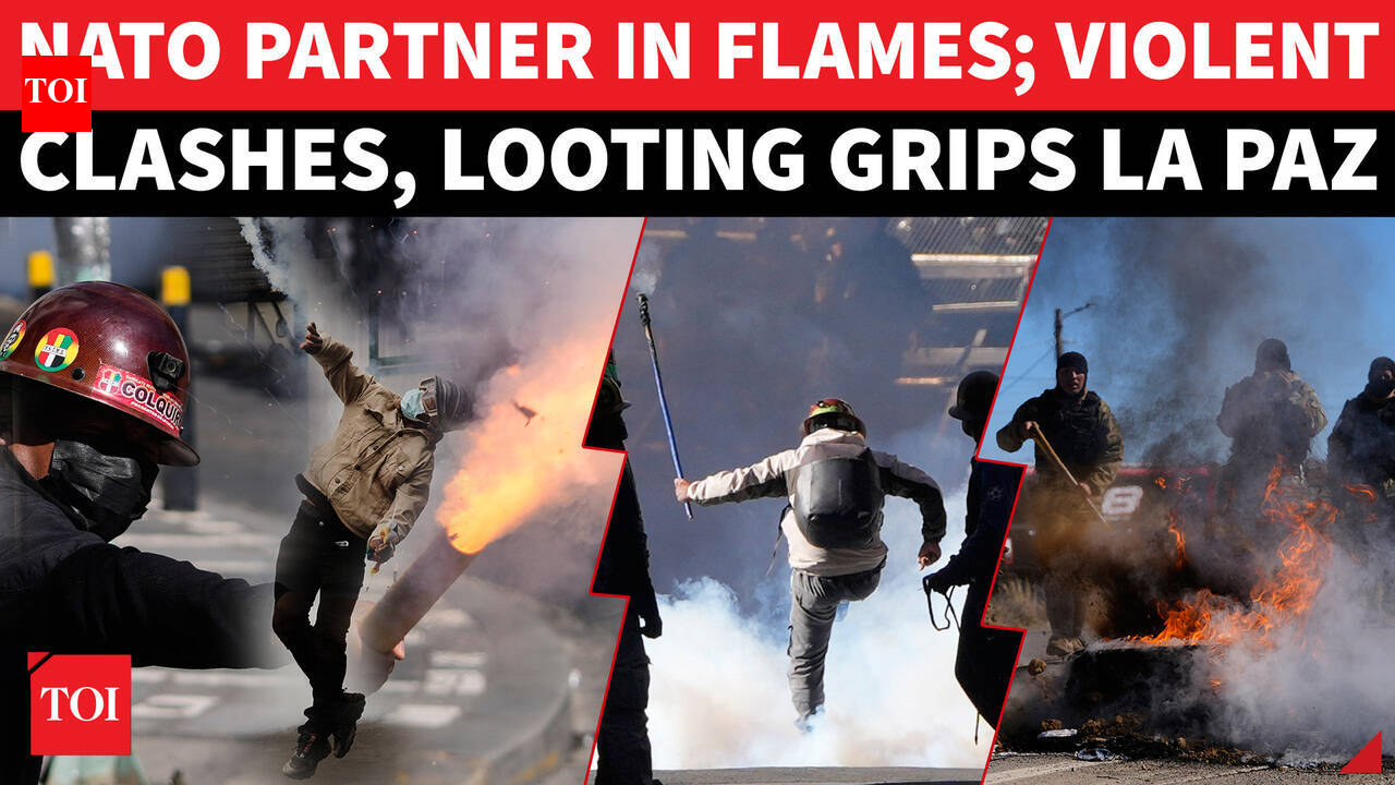 Shocking Footage: Tear Gas, Looting And Violent Clashes Deepen Bolivia ...