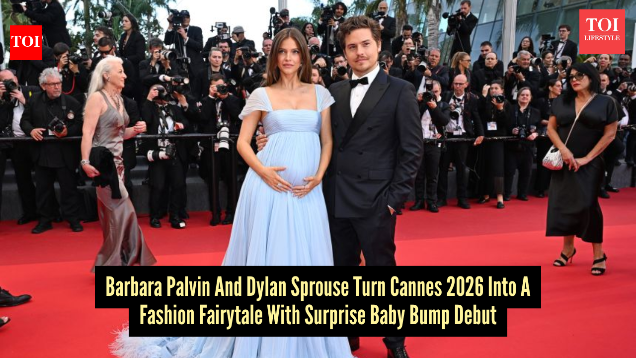 Cannes 2026: Barbara Palvin and Dylan Sprouse make a surprise baby bump ...