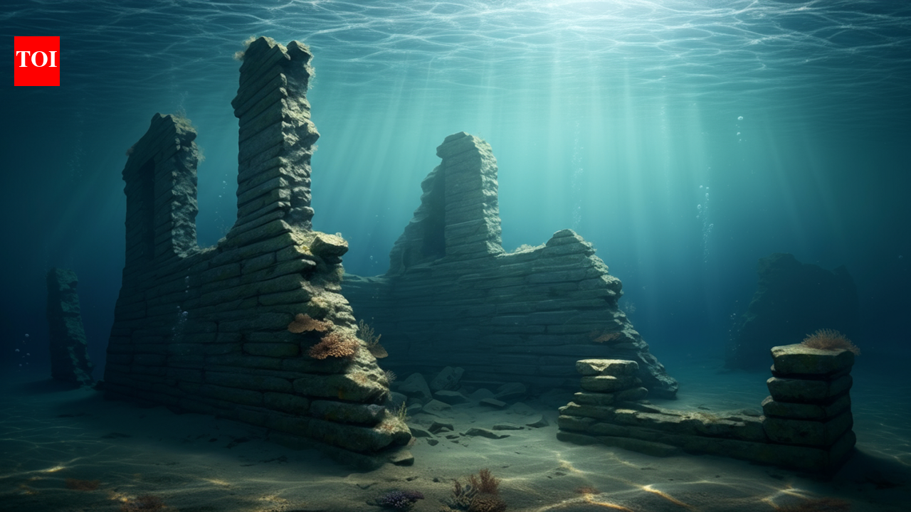 Hidden beneath Lake Huron, Ice Age hunting structures reveal a lost ...