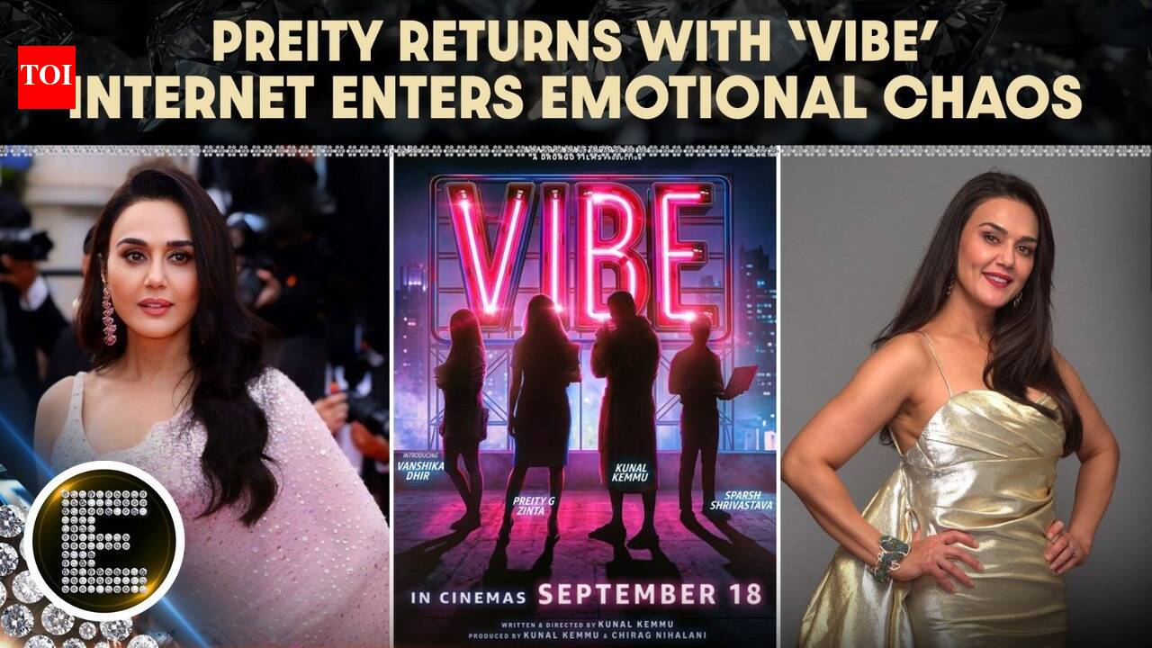 Preity Zinta Returns To Big Screen With ‘Vibe’ And Internet Cannot Stay ...