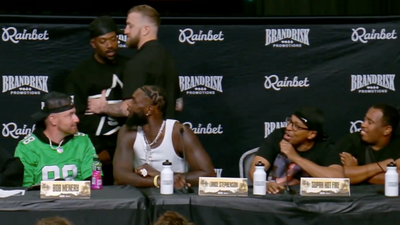 Ray J clashes with MMA rival Supah Hot Fire after his shirt stunt ...