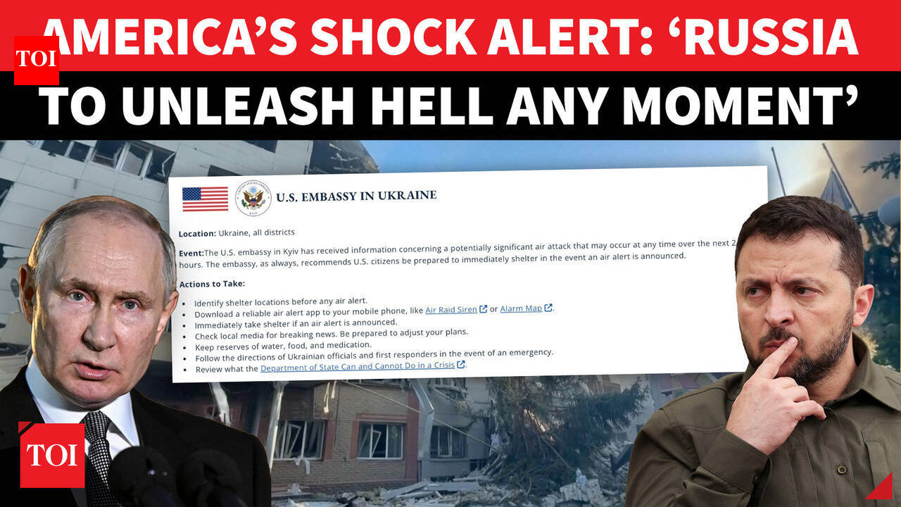 US Issues Alert Over Risk of Imminent Russian Air Attacks After Ukraine ...