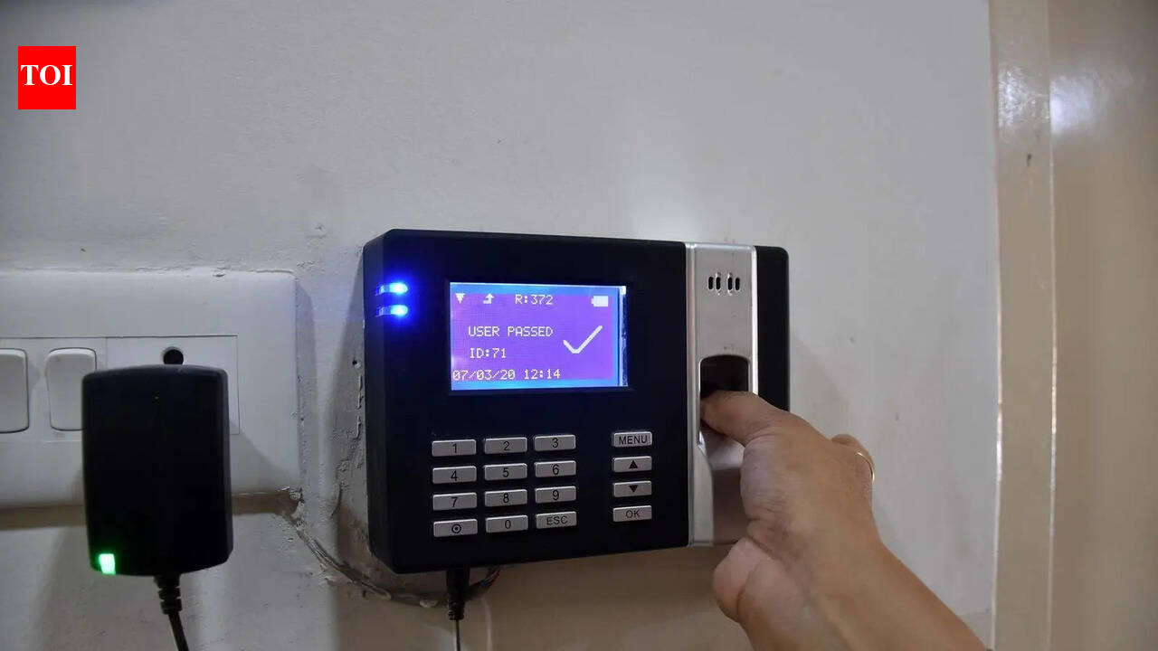 Education department to install biometric attendance machines in all ...
