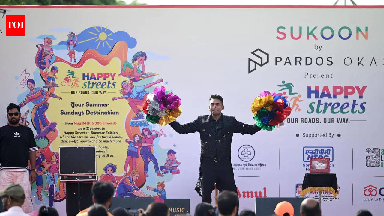 Yoga moves to zumba grooves in this open-air bash | Lucknow News - The ...
