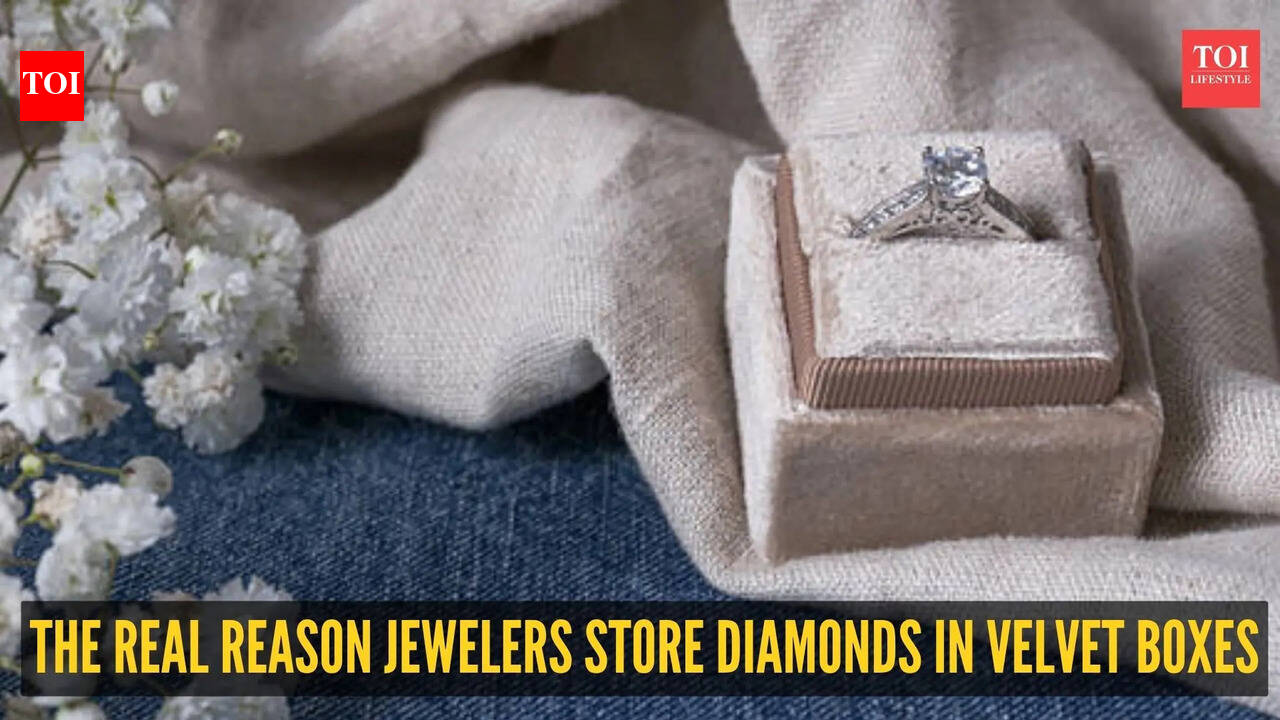 Why diamonds are always kept in velvet boxes? The real reason will ...