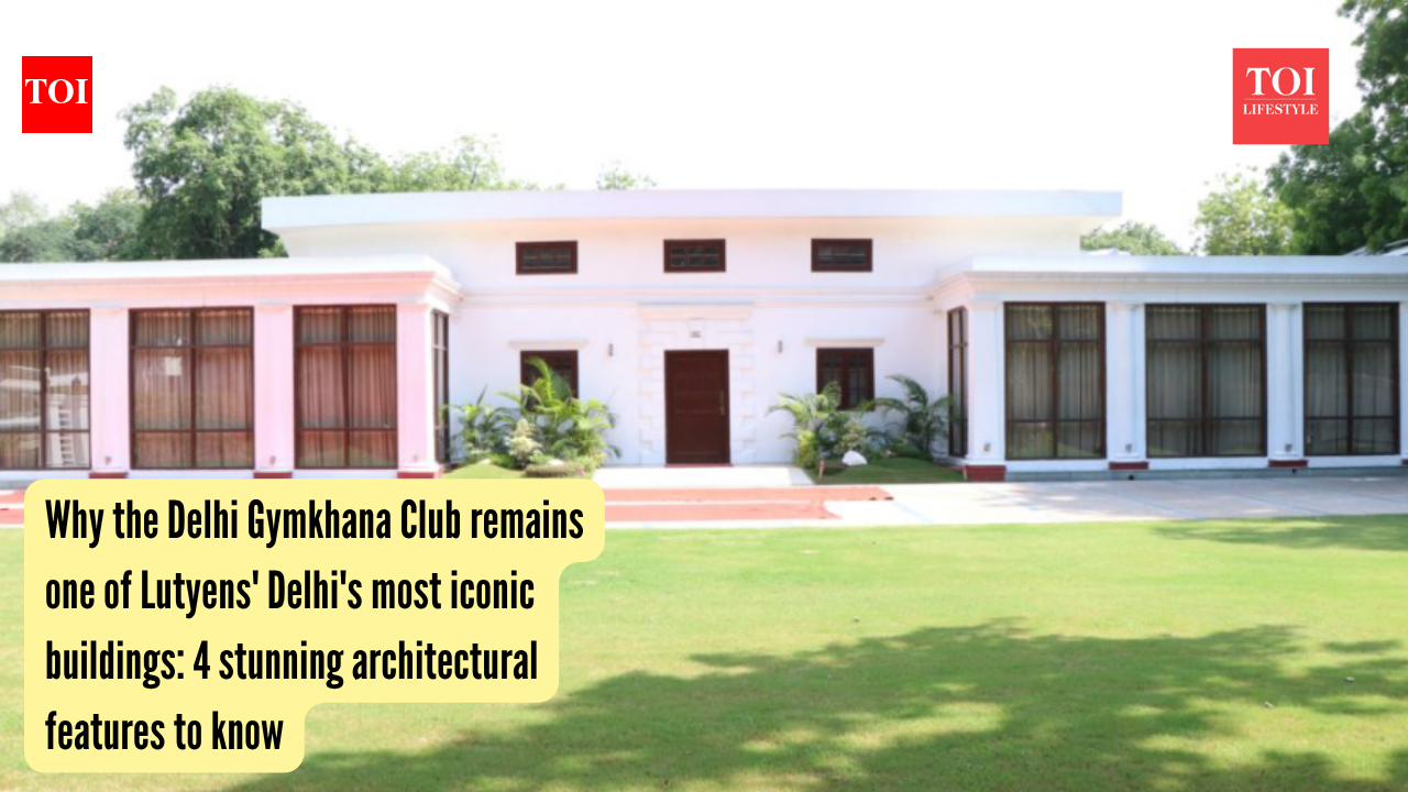 Why the Delhi Gymkhana Club remains one of Lutyens' Delhi's most iconic ...