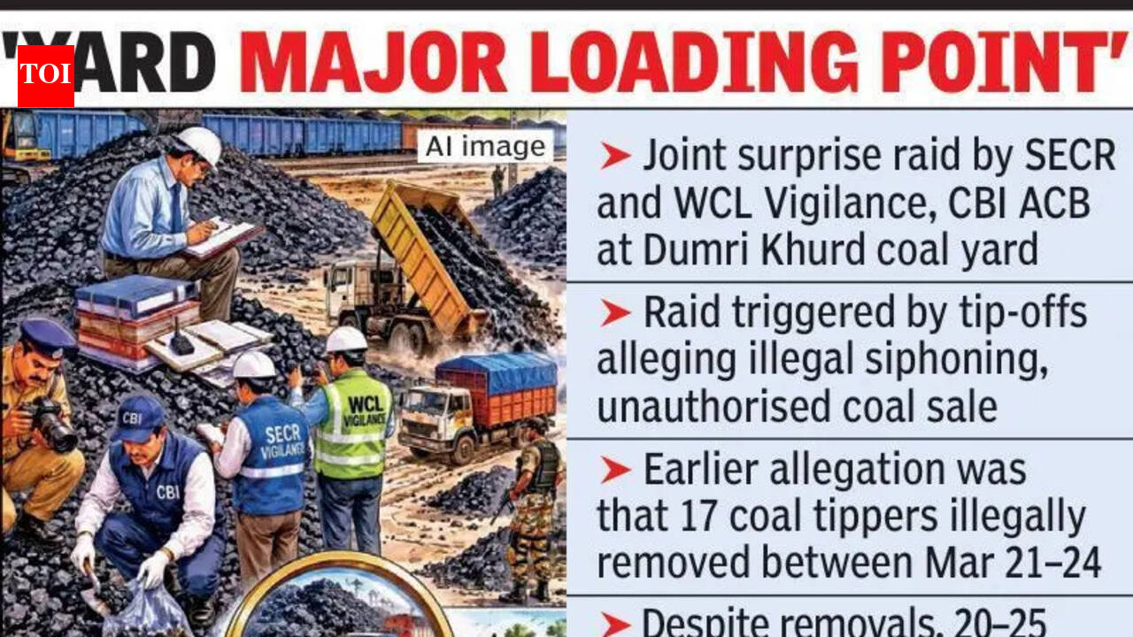 CBI’s Raid Yields 1,400 MT Excess Coal At Dumri Yard | Nagpur News ...