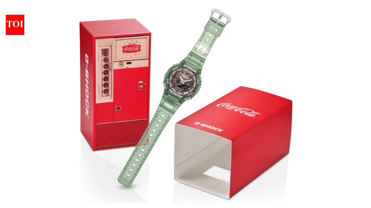 Casio India launches G-SHOCK x Coca-Cola GA-2100CC in India with bottle ...