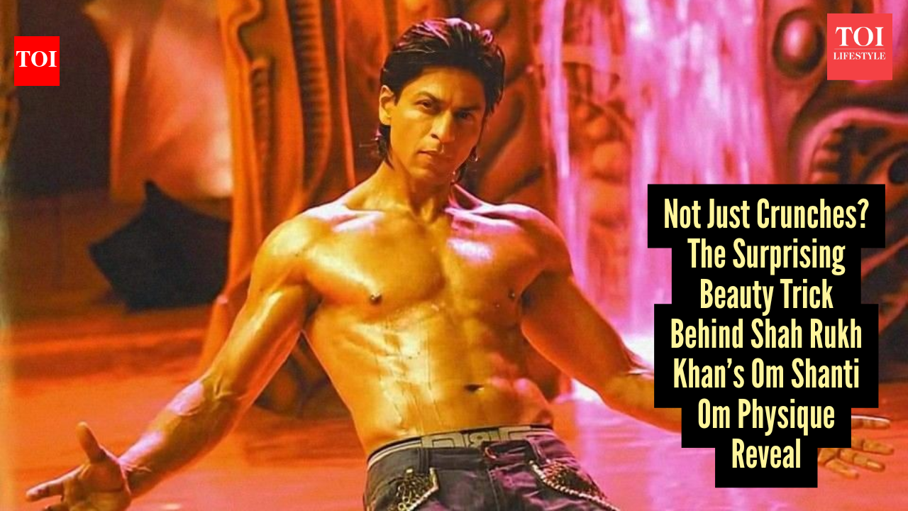 Shah Rukh Khan’s legendary ‘Om Shanti Om’ 6-pack wasn’t just built in ...