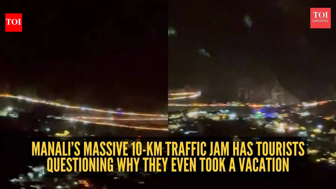 ‘Vacation ya punishment?’ Massive 10-km Manali traffic jam leaves ...