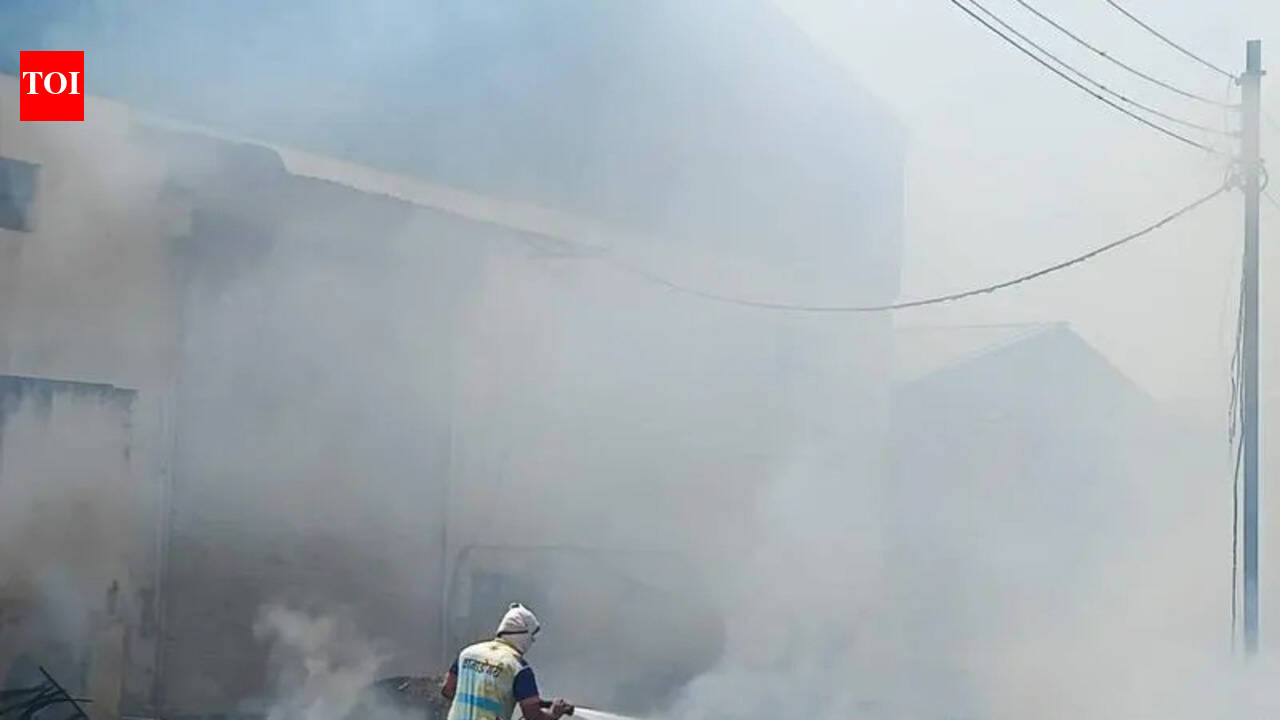 Fire guts warehouse in Surabardi, loss pegged at Rs8 lakh | Nagpur News ...