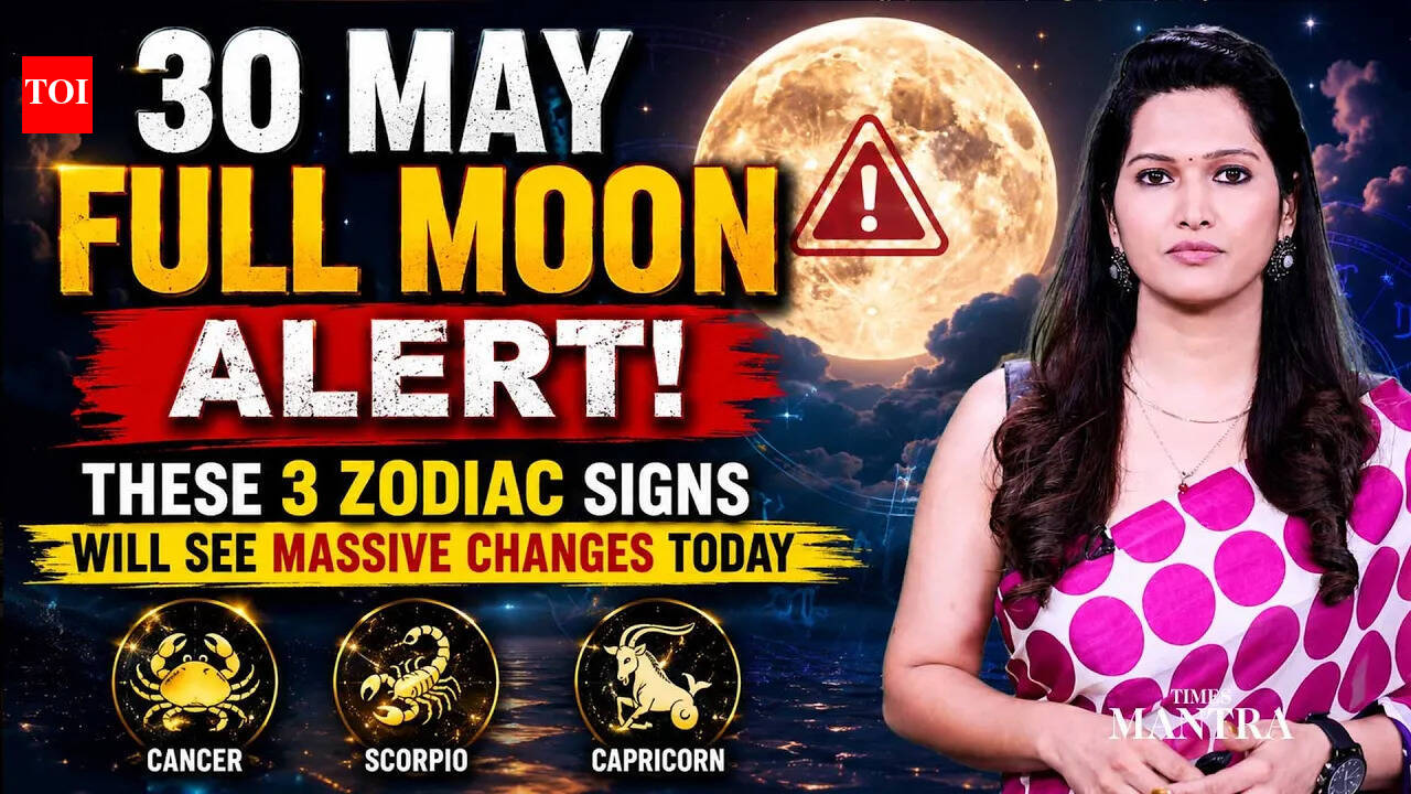 30 MAY FULL MOON ALERT!These 3 Zodiac Signs Face Destiny-Shifting ...