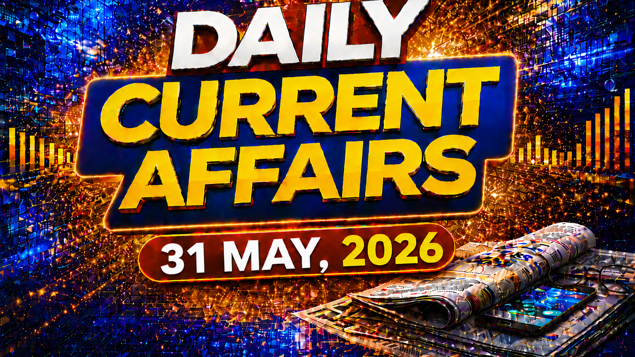 GK Quiz Today 31 May 2026 Latest Current Affairs general knowledge ...