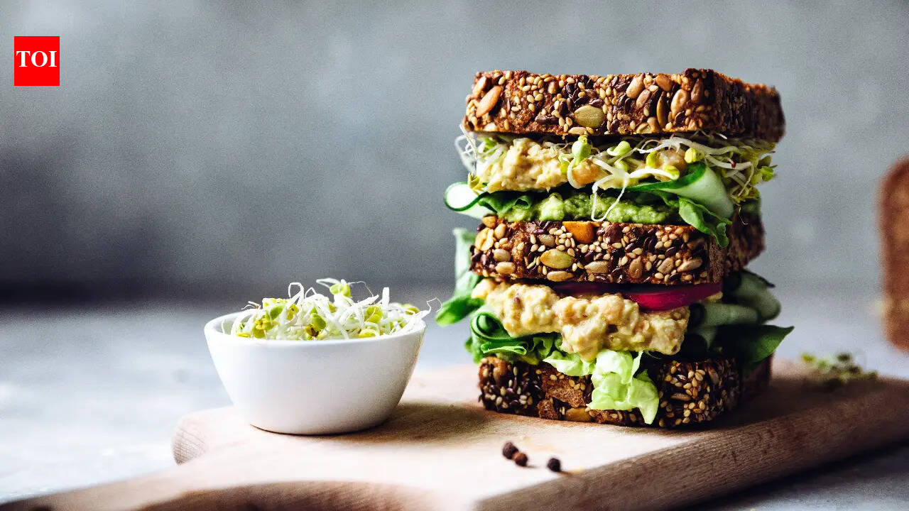 How to make protein and fiber-rich Chickpea and Cucumber Sandwich for ...