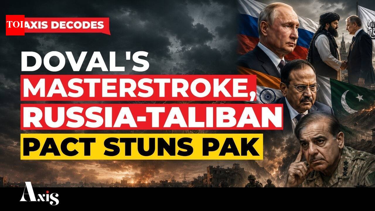 Ajit Doval In Moscow- Taliban Signs Key Deal With Russia_ Why Pakistan ...