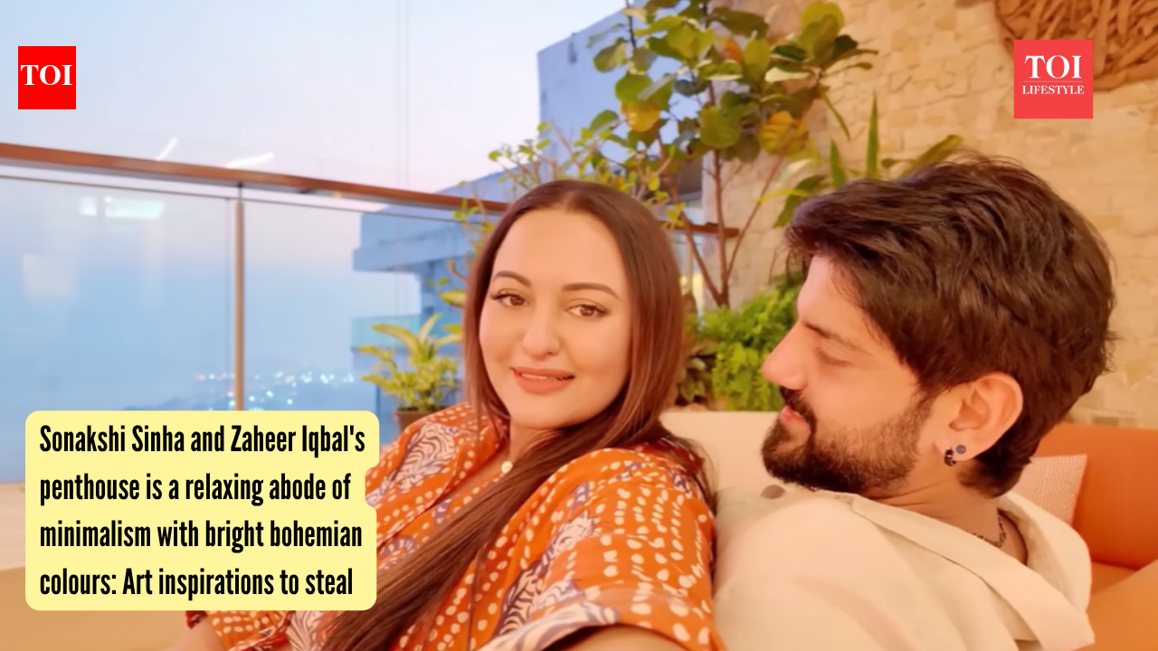 Sonakshi Sinha and Zaheer Iqbal's penthouse is a relaxing abode of ...