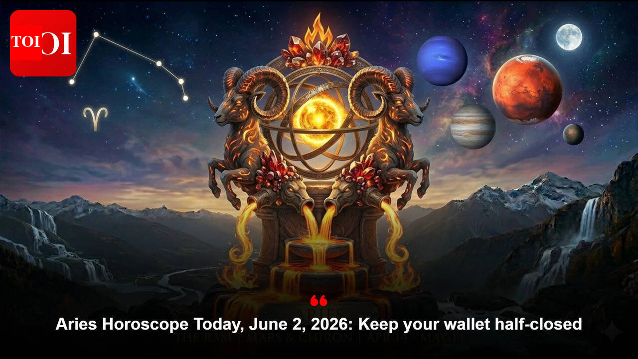 Aries Horoscope Today, June 2, 2026: Keep your wallet half-closed - The ...