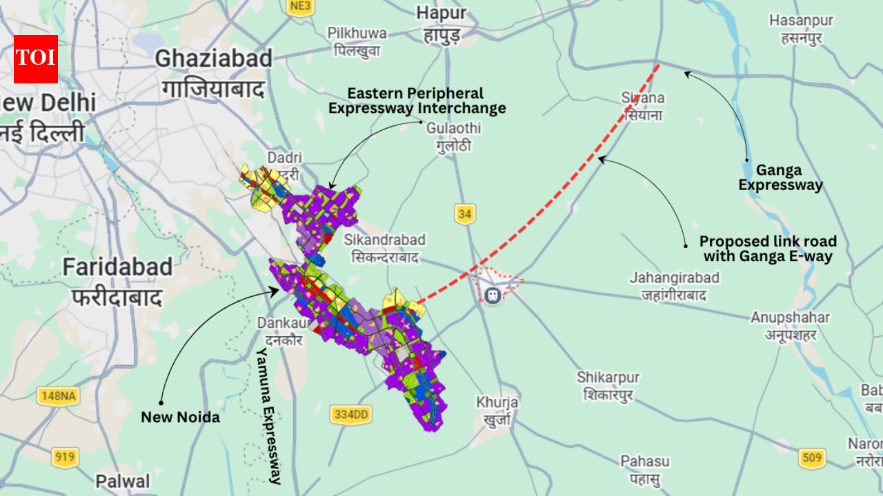 New Noida to be linked with Ganga eway, land acquisition soon | Noida ...