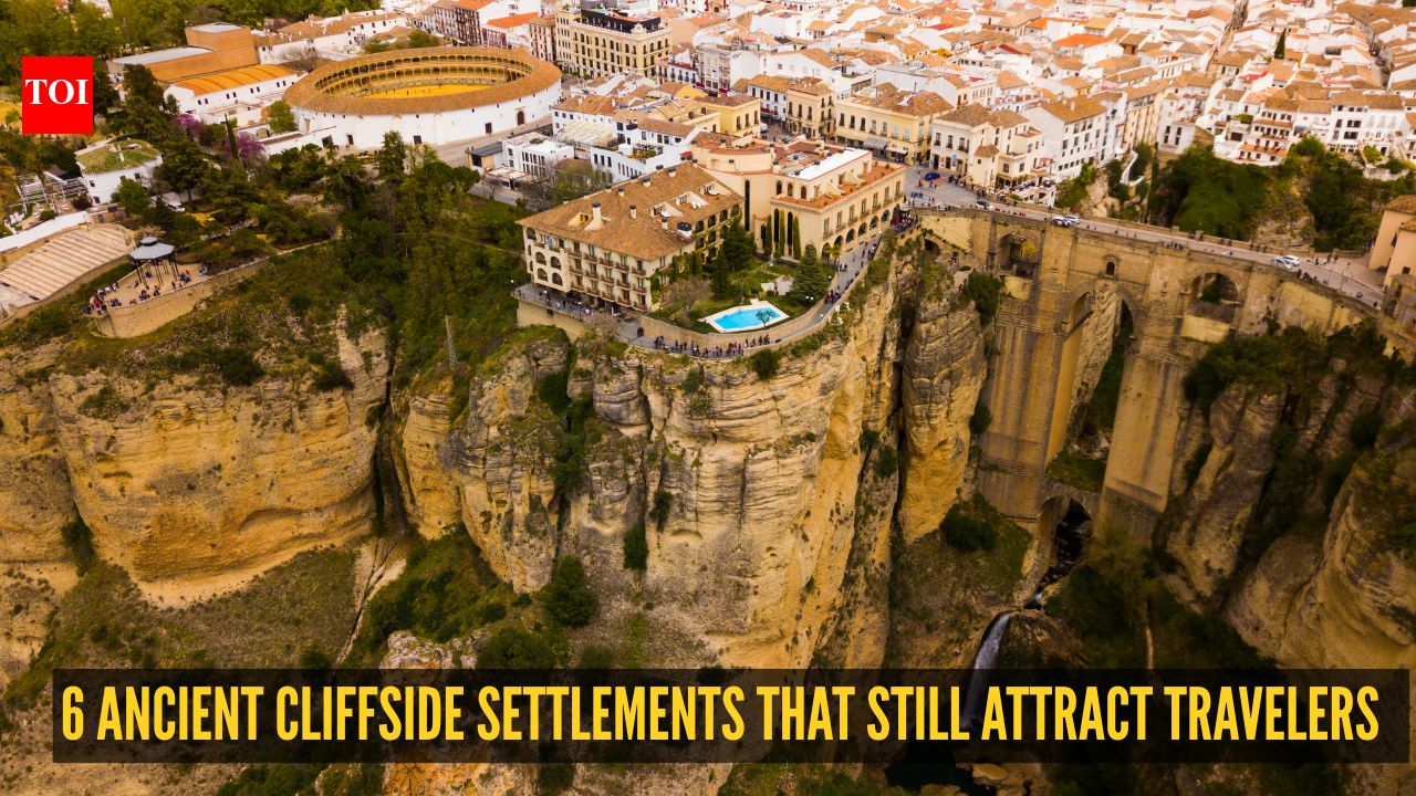 6 Ancient cliffside settlements that still attract travelers today