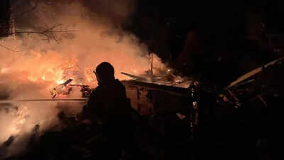 Russia's massive attack on Ukraine: Hundreds of drones, dozens of ...