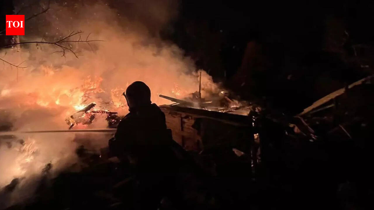 Russia Drone Attack: Russia's massive attack on Ukraine: Hundreds of ...