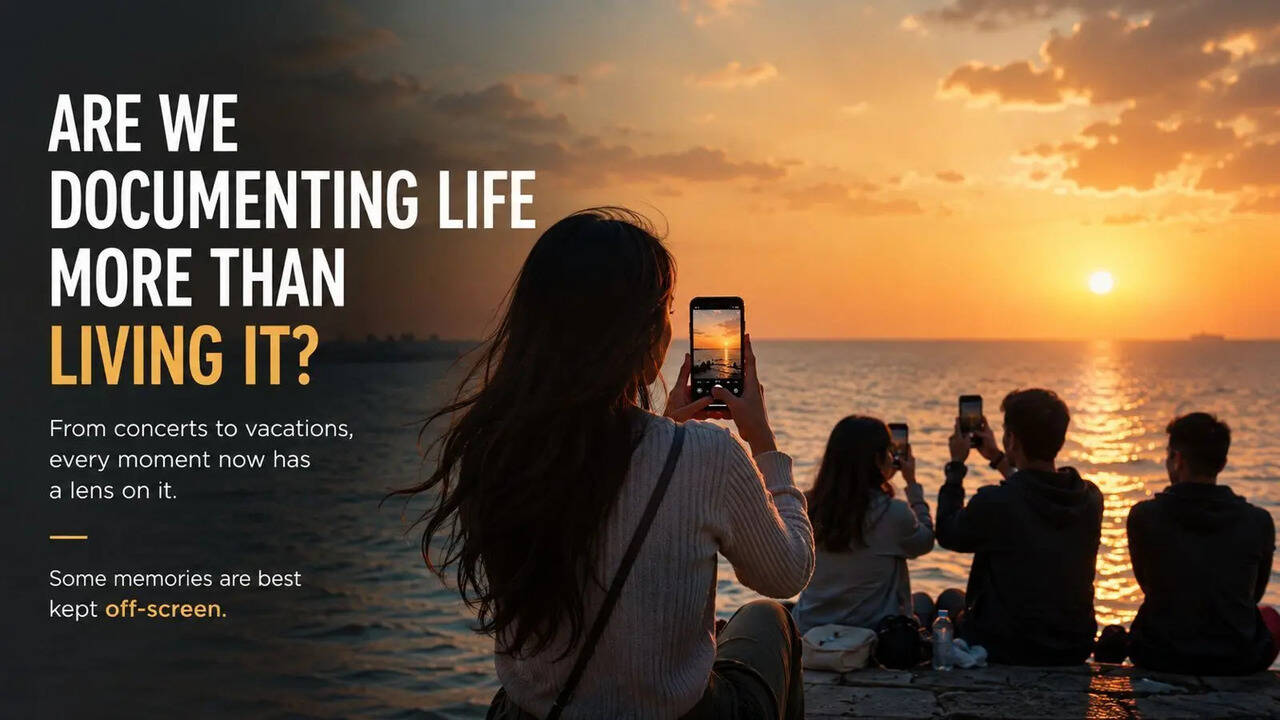 Are We Documenting Life More Than Living It?
