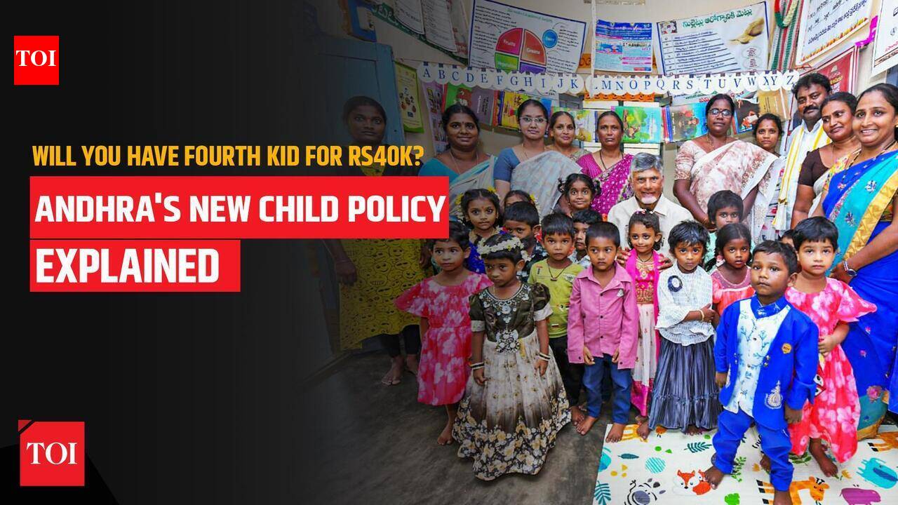Andhra Wants More Babies. But Who Pays The Real Price? - Times of India ...