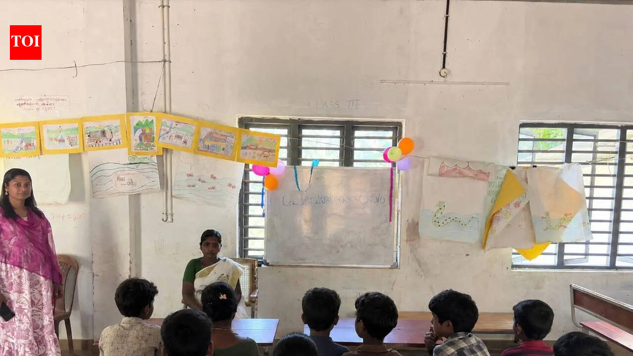 Subdued celebrations at Edamalakuddy tribal school | Kochi News - The ...