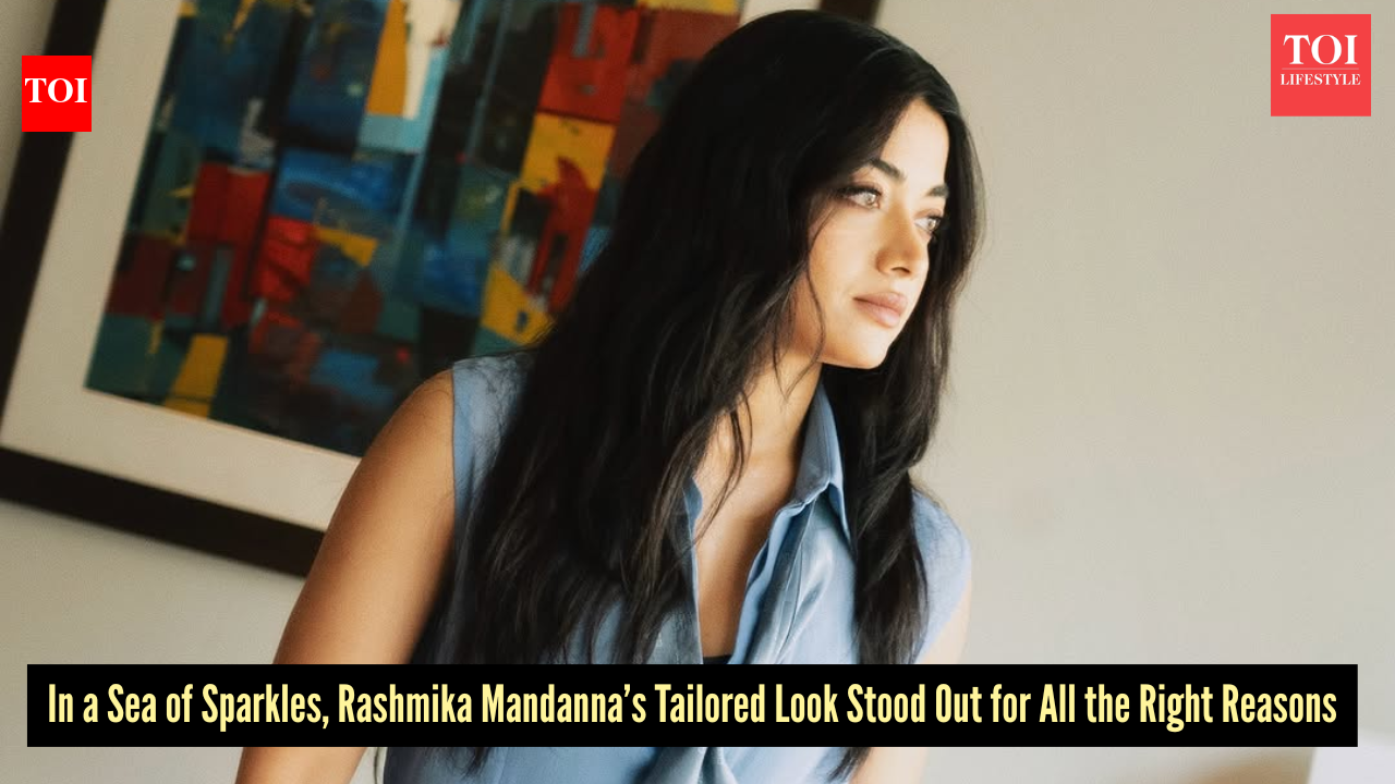 Rashmika Mandanna ditches the usual red-carpet clichés for a tailored ...